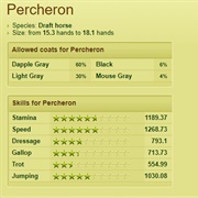 Percheron - Howrse Coats Trophy