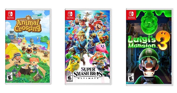 Nintendo Switch Games at Jay's Local Library