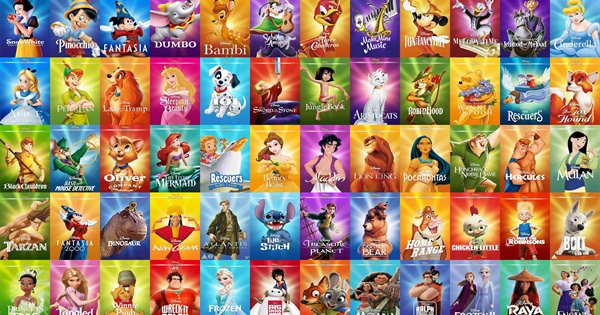 List Of Disney Animated Movies In Chronological Order 60 Photos - Moonagedaydream.film
